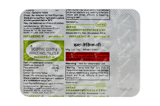 Intagesic P 32550 Mg Tablet 10 - Uses, Side Effects, Dosage, Price ...
