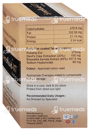 Synofluid Xt Tablet 14 - Uses, Side Effects, Dosage, Price | Truemeds