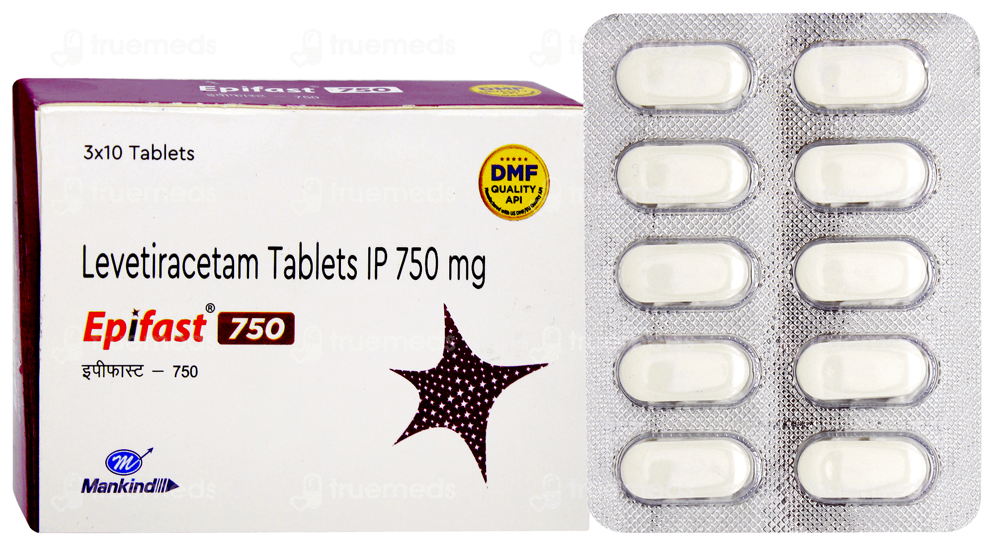 Epifast 750 Tablet 10: Uses, Side Effects, Price & Substitutes