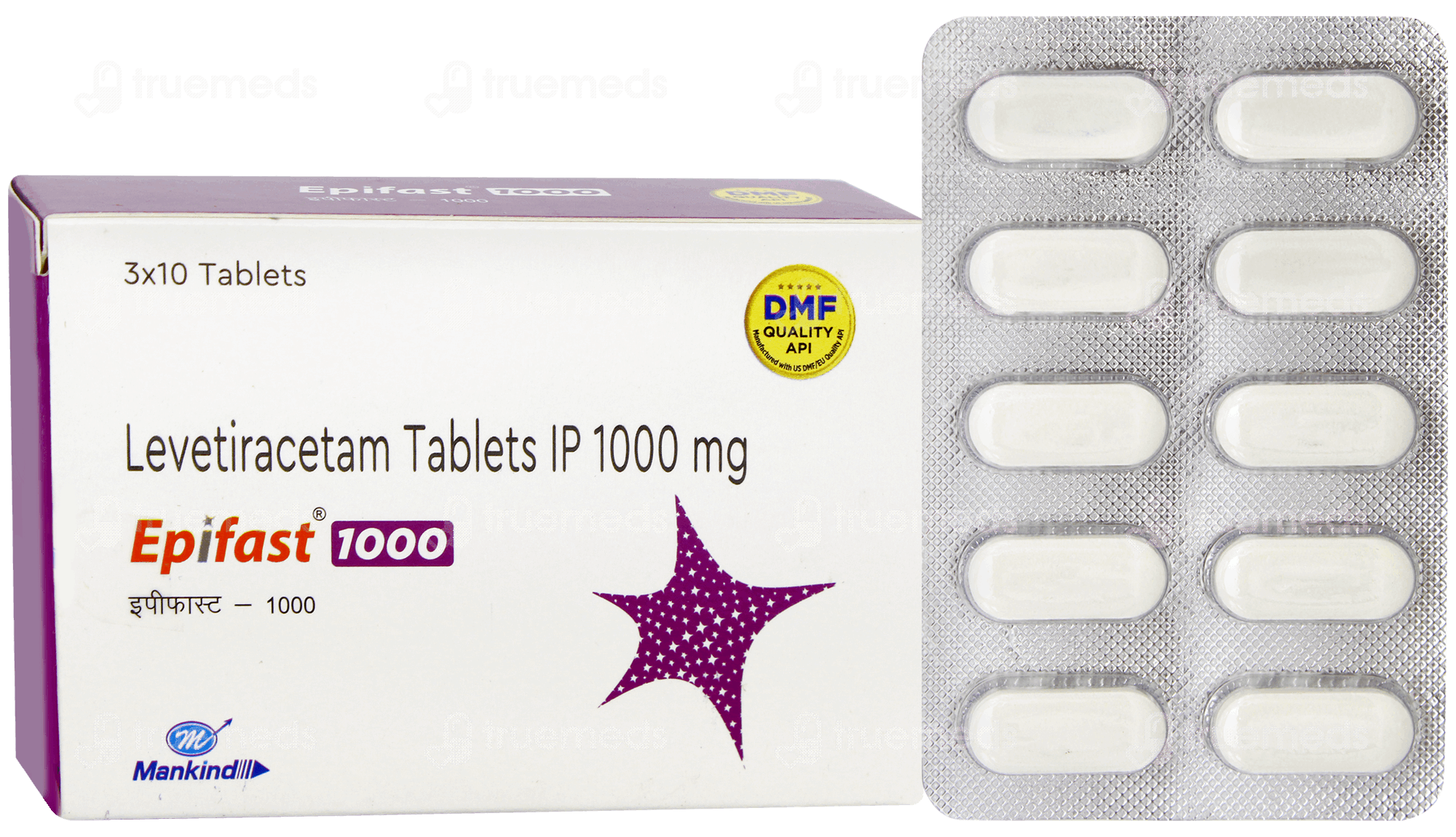 Epifast 1000 Tablet 10: Uses, Side Effects, Price & Substitutes