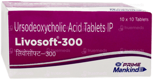 Livosoft 300 Mg Tablet 10 - Uses, Side Effects, Dosage, Price | Truemeds