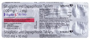 Daplo S 10100 Tablet 10 - Uses, Side Effects, Dosage, Price | Truemeds