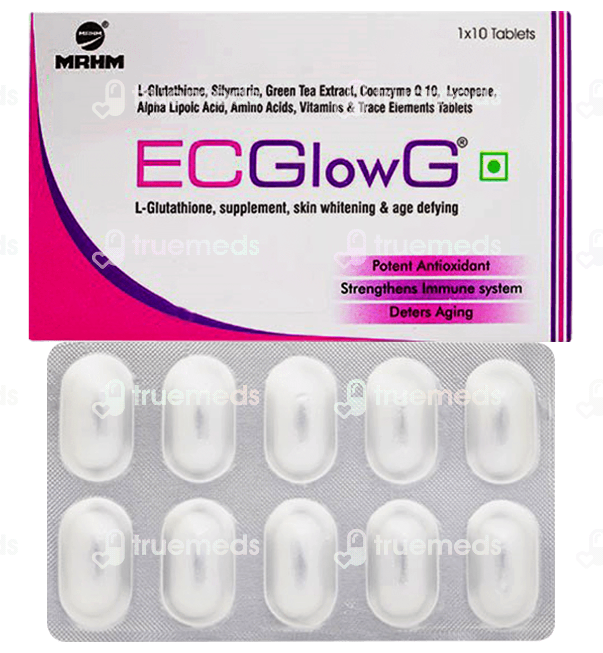 Ecglowg Tablet 10 - Uses, Side Effects, Dosage, Price | Truemeds