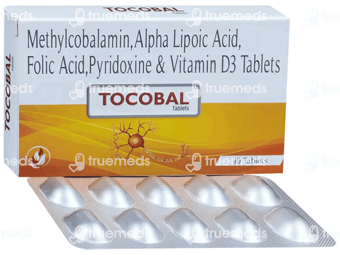 Tocobal Tablet 10 - Uses, Side Effects, Dosage, Price | Truemeds