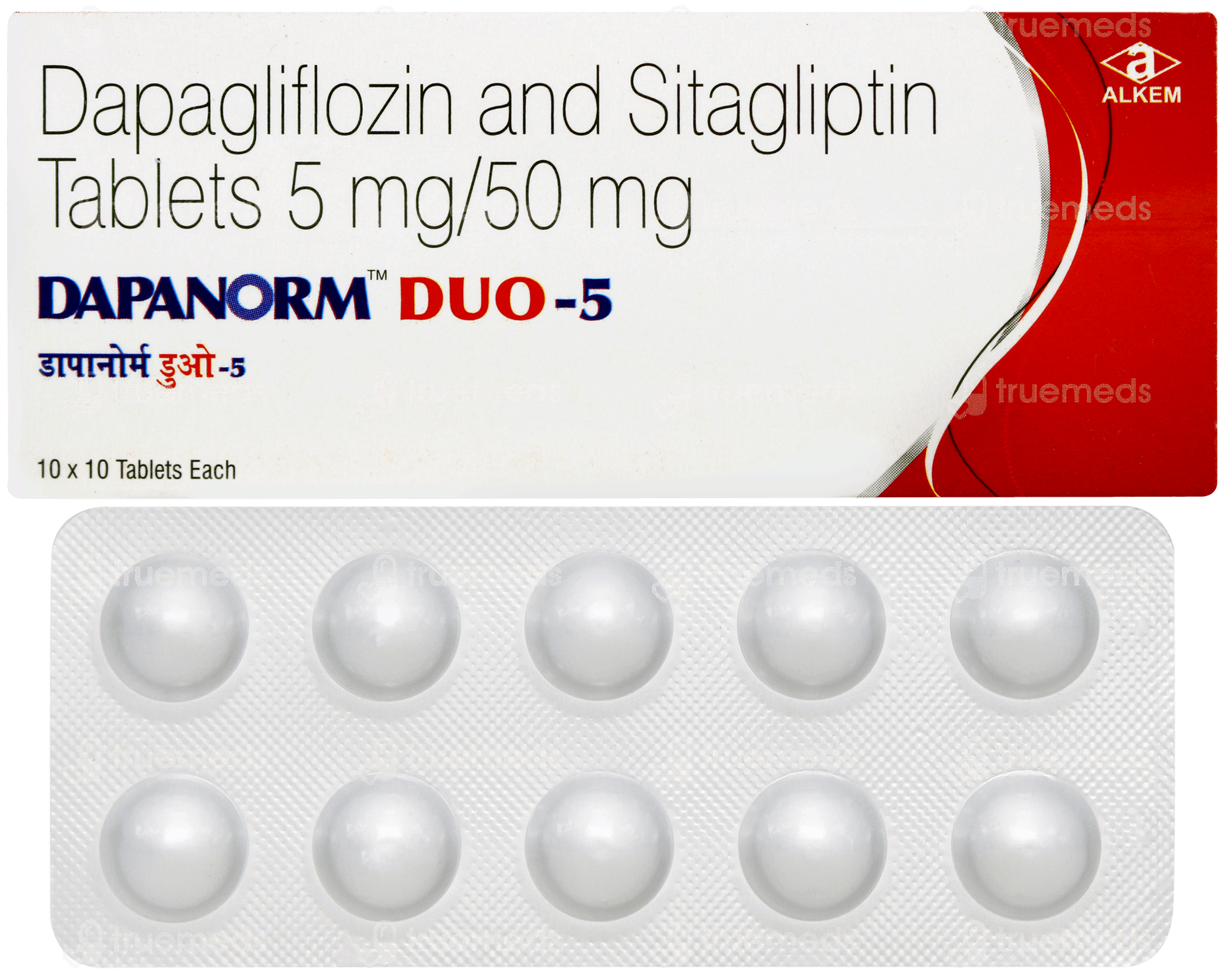 Dapanorm Duo 550 Mg Tablet 10 - Uses, Side Effects, Dosage, Price ...