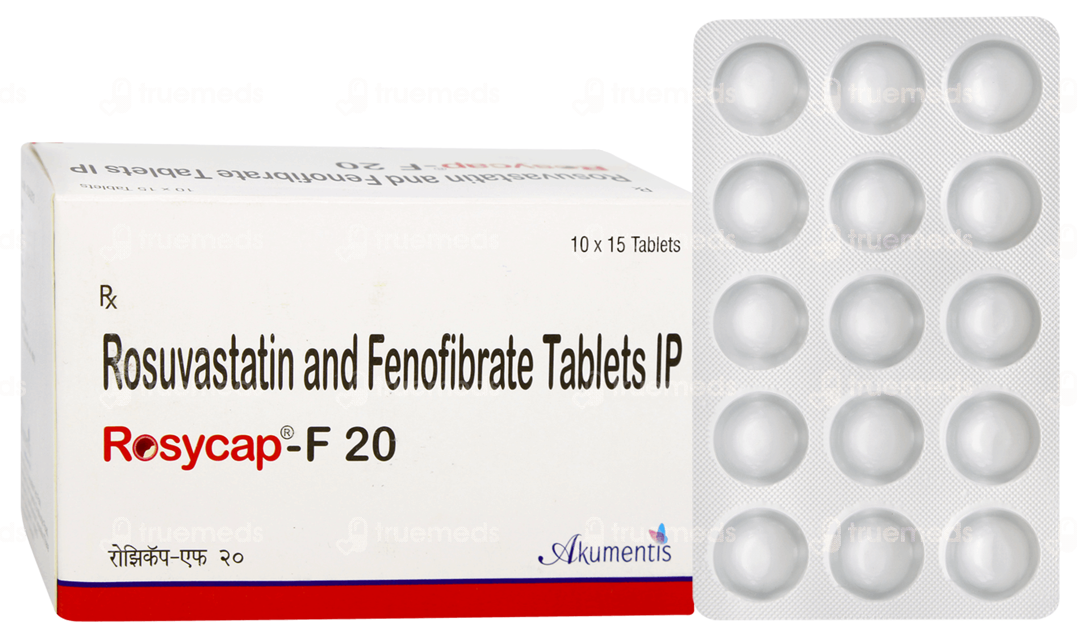 Rosycap F 20 Tablet 15: Uses, Side Effects, Price & Substitutes