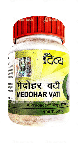 Patanjali Divya Medohar Vati Tablet 100 - Uses, Side Effects, Dosage ...
