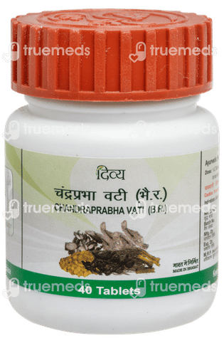 Patanjali Divya Chandraprabha Vati Tablet 40 - Uses, Side Effects ...