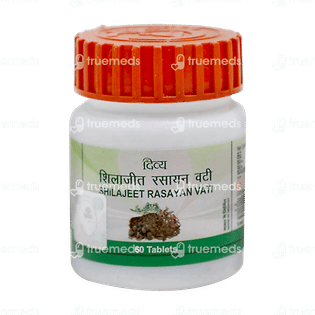 Patanjali Divya Shilajeet Rasayan Vati Tablet 60 - Uses, Side Effects ...