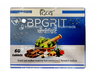 Patanjali Divya Bpgrit Tablet 60 - Uses, Side Effects, Dosage, Price ...