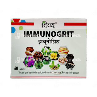 Patanjali Divya Immunogrit Tablet 60 - Uses, Side Effects, Dosage, Price | Truemeds