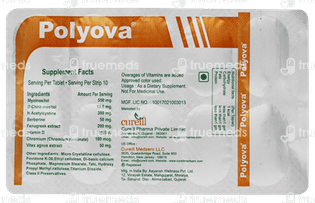 Polyova Tablet 10 - Uses, Side Effects, Dosage, Price | Truemeds