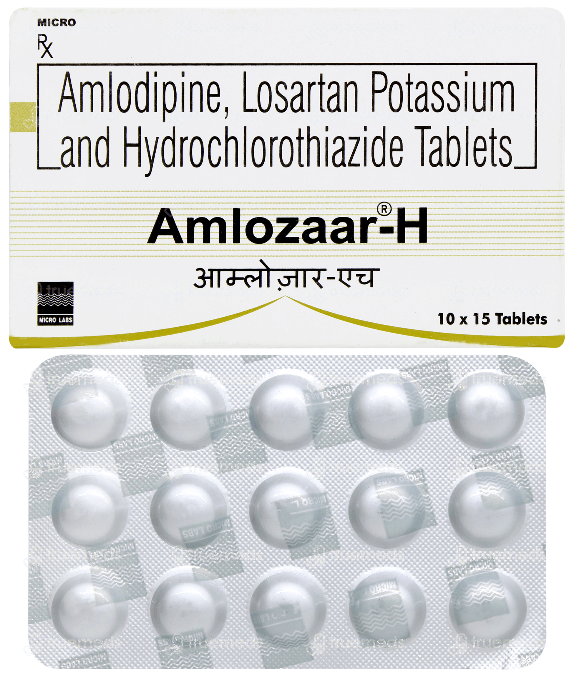 Amlozaar H 505125 Mg Tablet 15 - Uses, Side Effects, Dosage, Price ...