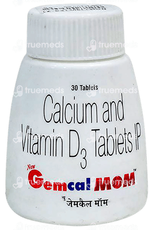 New Gemcal Mom Tablet 30 - Uses, Side Effects, Dosage, Price | Truemeds