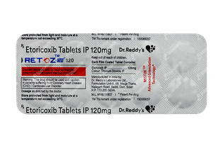 Retoz Neo 120 Mg Tablet 10 - Uses, Side Effects, Dosage, Price | Truemeds