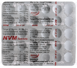 Buy Nvm Tablet 30 Online at Truemeds