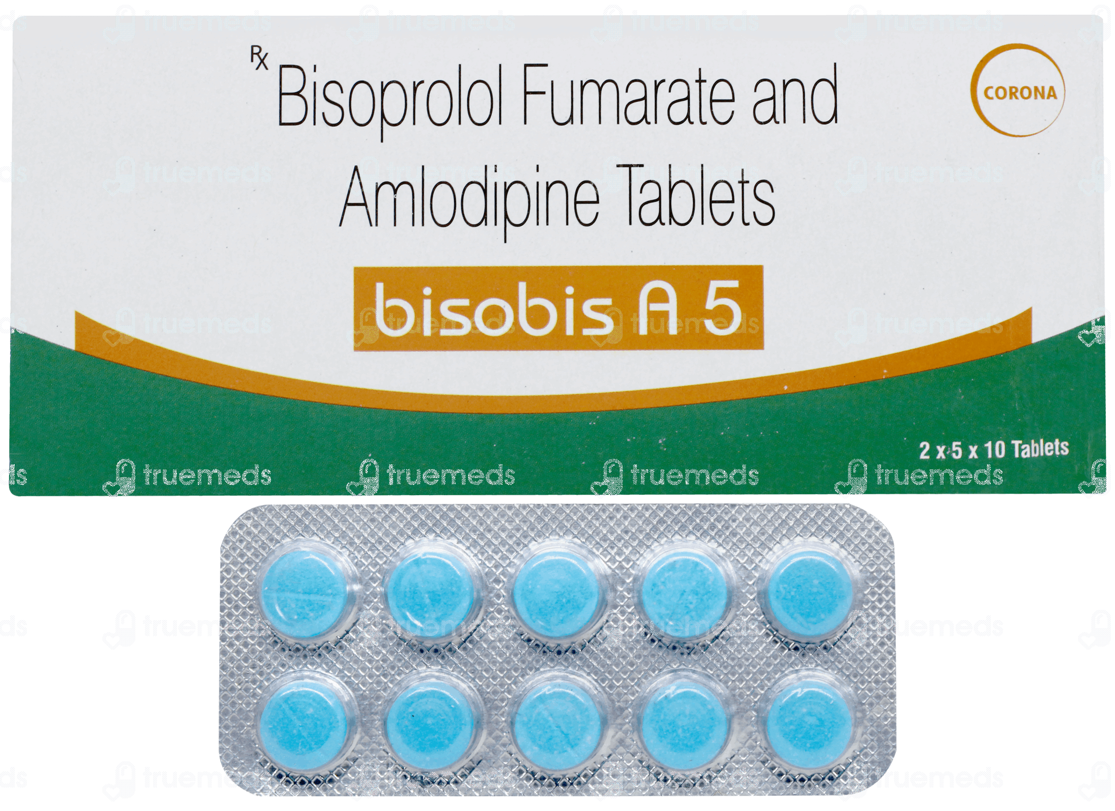 Bisobis A 55 Mg Tablet 10 - Uses, Side Effects, Dosage, Price | Truemeds