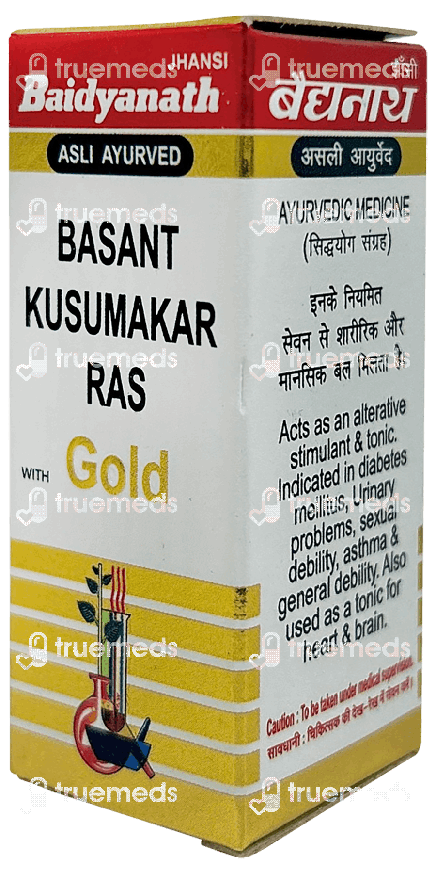 Baidyanath Basant Kusumakar Ras Tablet 100 - Uses, Side Effects, Dosage ...