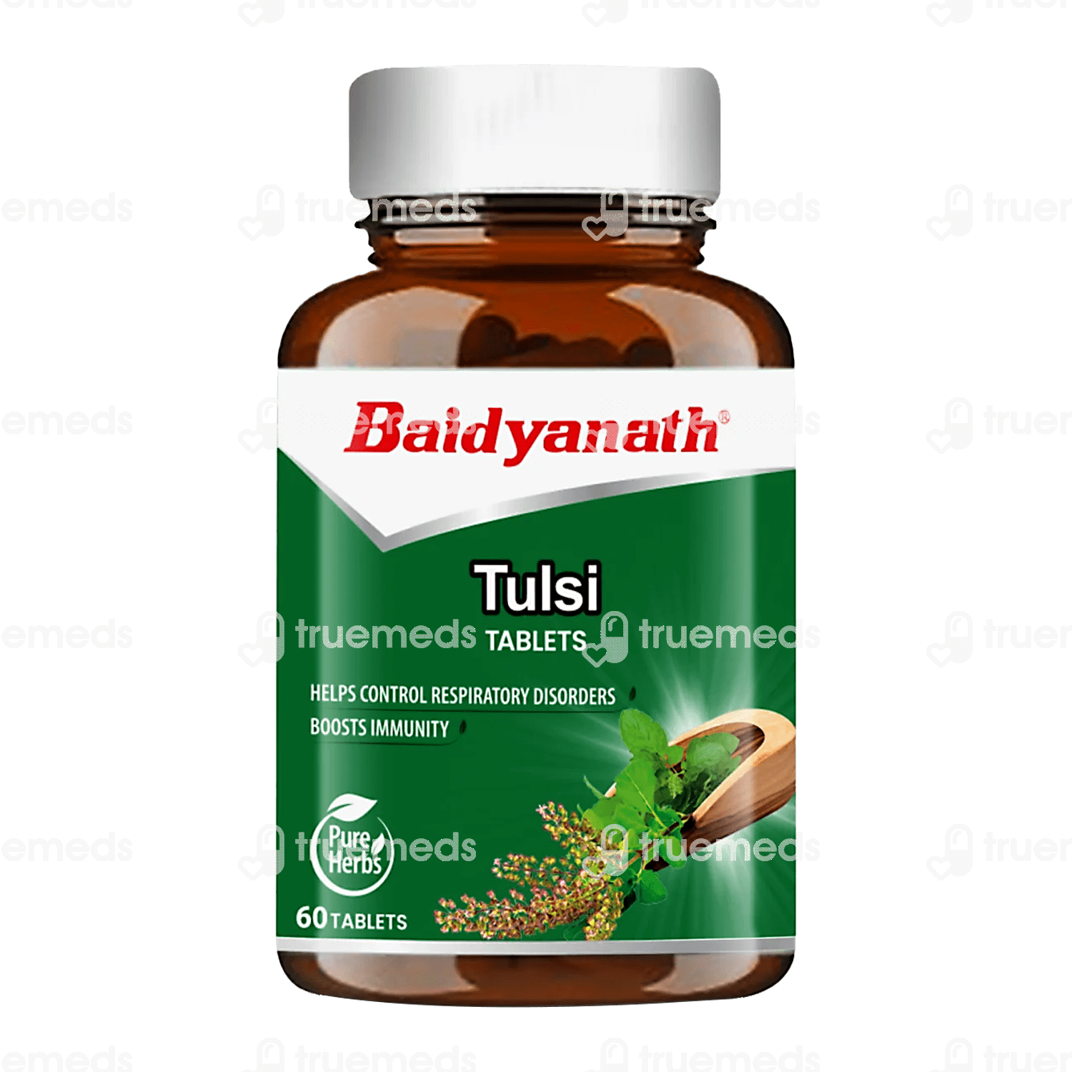 Baidyanath Tulsi Tablet 60 - Uses, Side Effects, Dosage, Price | Truemeds