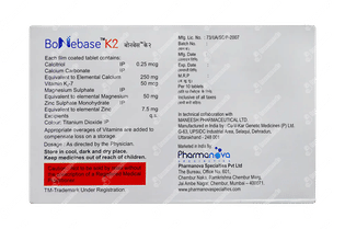 Bonebase K2 Tablet 10 - Uses, Side Effects, Dosage, Price | Truemeds