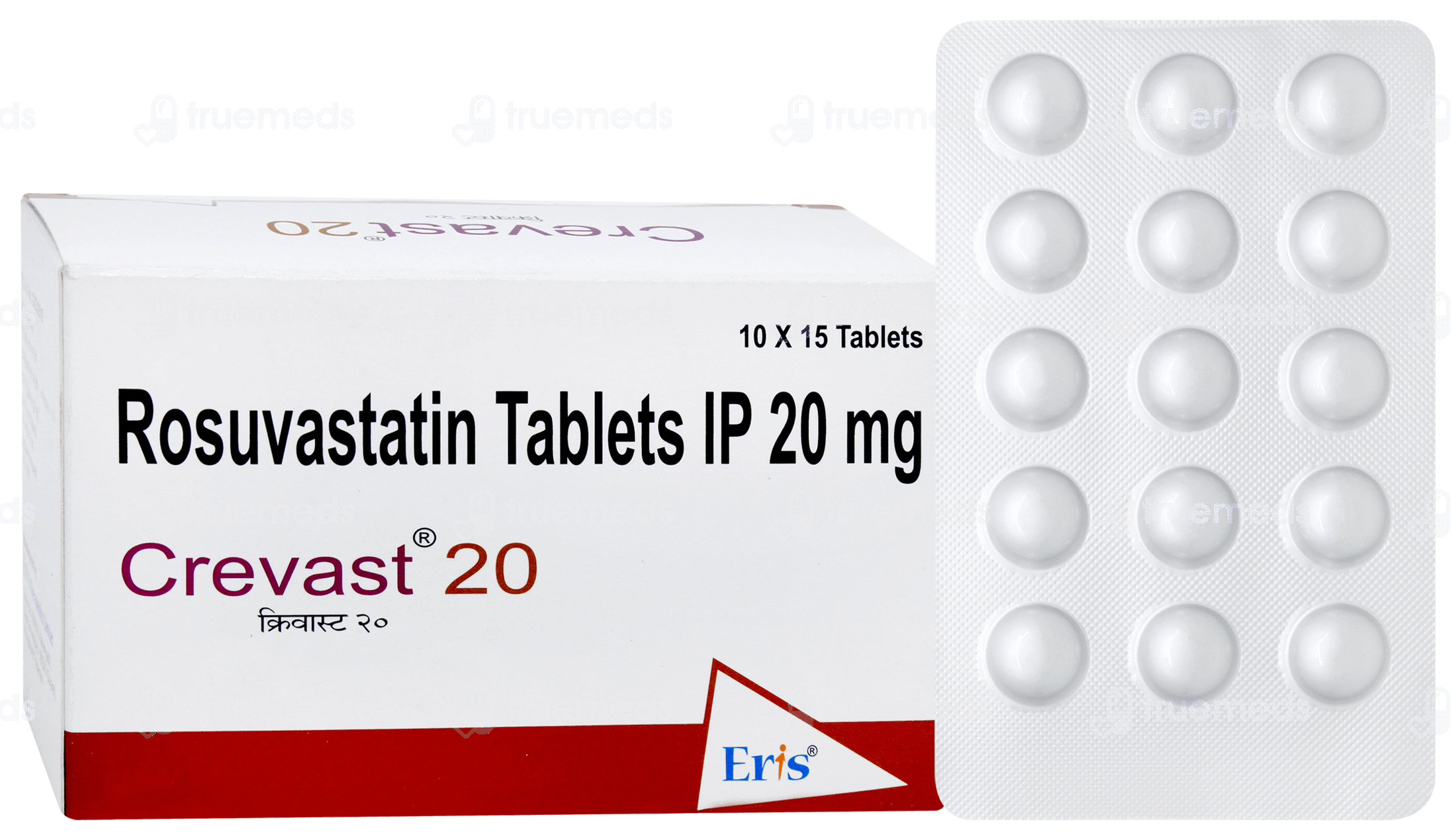 Crevast 20 Tablet 15: Uses, Side Effects, Price & Substitutes