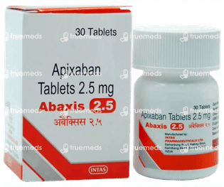 Abaxis 25 Mg Tablet 30 - Uses, Side Effects, Dosage, Price | Truemeds