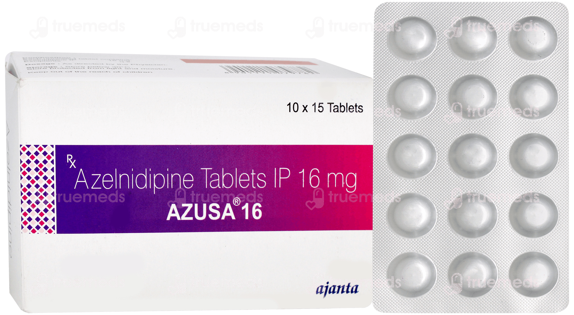 Azusa 16 Mg Tablet 15 - Uses, Side Effects, Dosage, Price | Truemeds