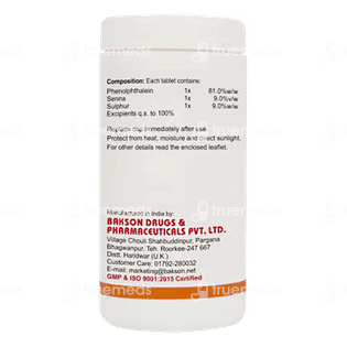 Baksons Y Lax Tablet 200 - Uses, Side Effects, Dosage, Price | Truemeds