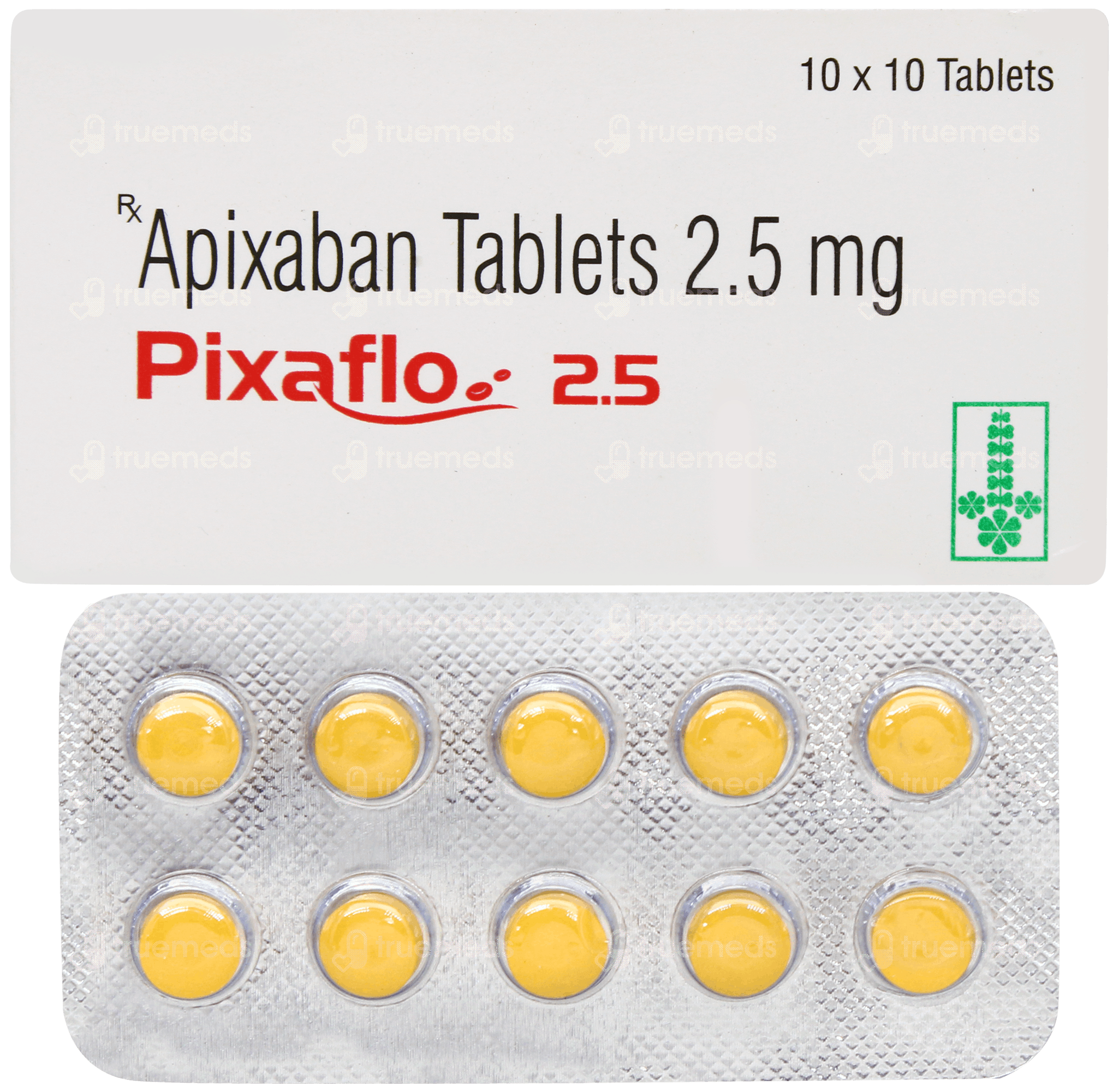 Pixaflo 25 Mg Tablet 10 - Uses, Side Effects, Dosage, Price | Truemeds