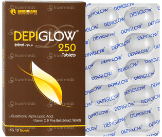 Depiglow 250 Tablet 10 - Uses, Side Effects, Dosage, Price | Truemeds