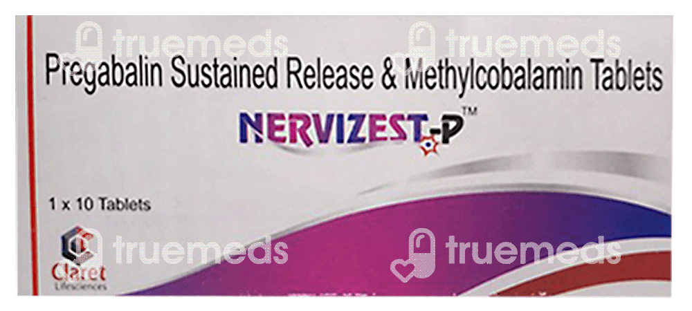 Nervizest P Tablet: Uses, Side Effects, Price & Substitutes