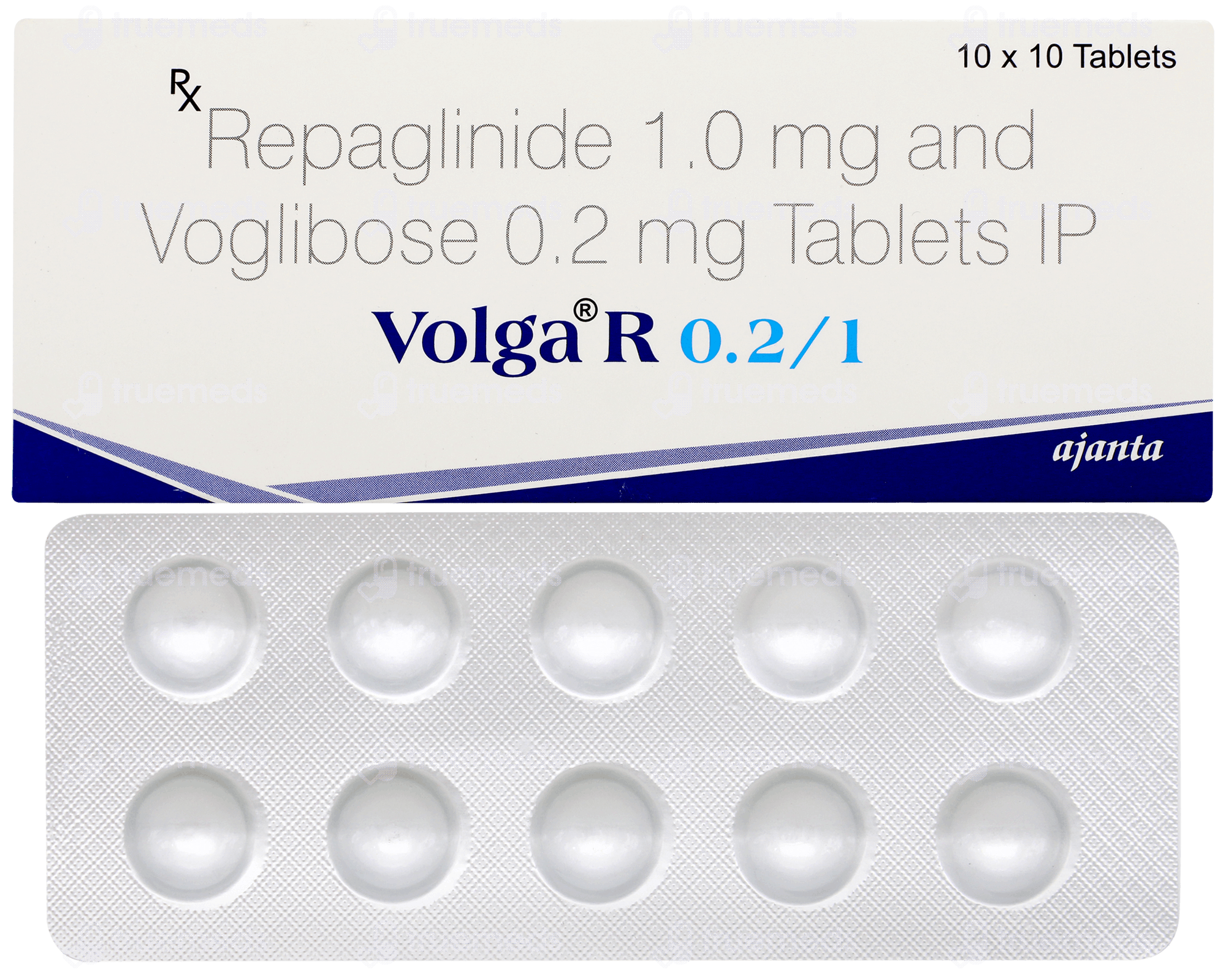Volga R 021 Mg Tablet 10 - Uses, Side Effects, Dosage, Price | Truemeds