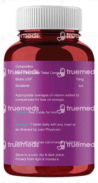 Carbamide Forte Biotin 10000mcg Tablet 60 - Uses, Side Effects, Dosage ...