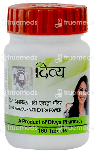 Patanjali Divya Kayakalp Vati Extra Power Tablet 160 - Uses, Side ...
