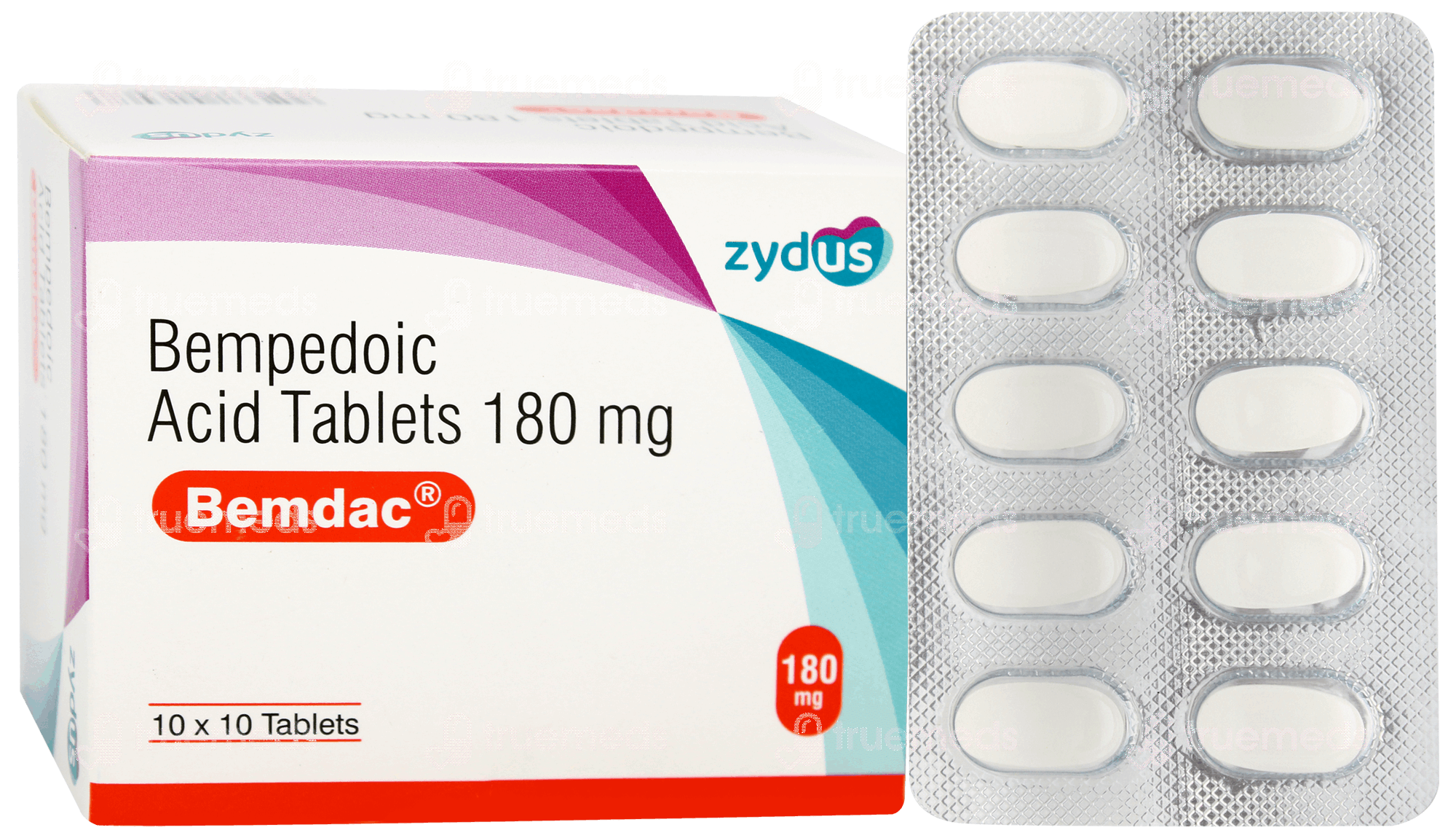 Bemdac 180 Mg Tablet 10 - Uses, Side Effects, Dosage, Price | Truemeds