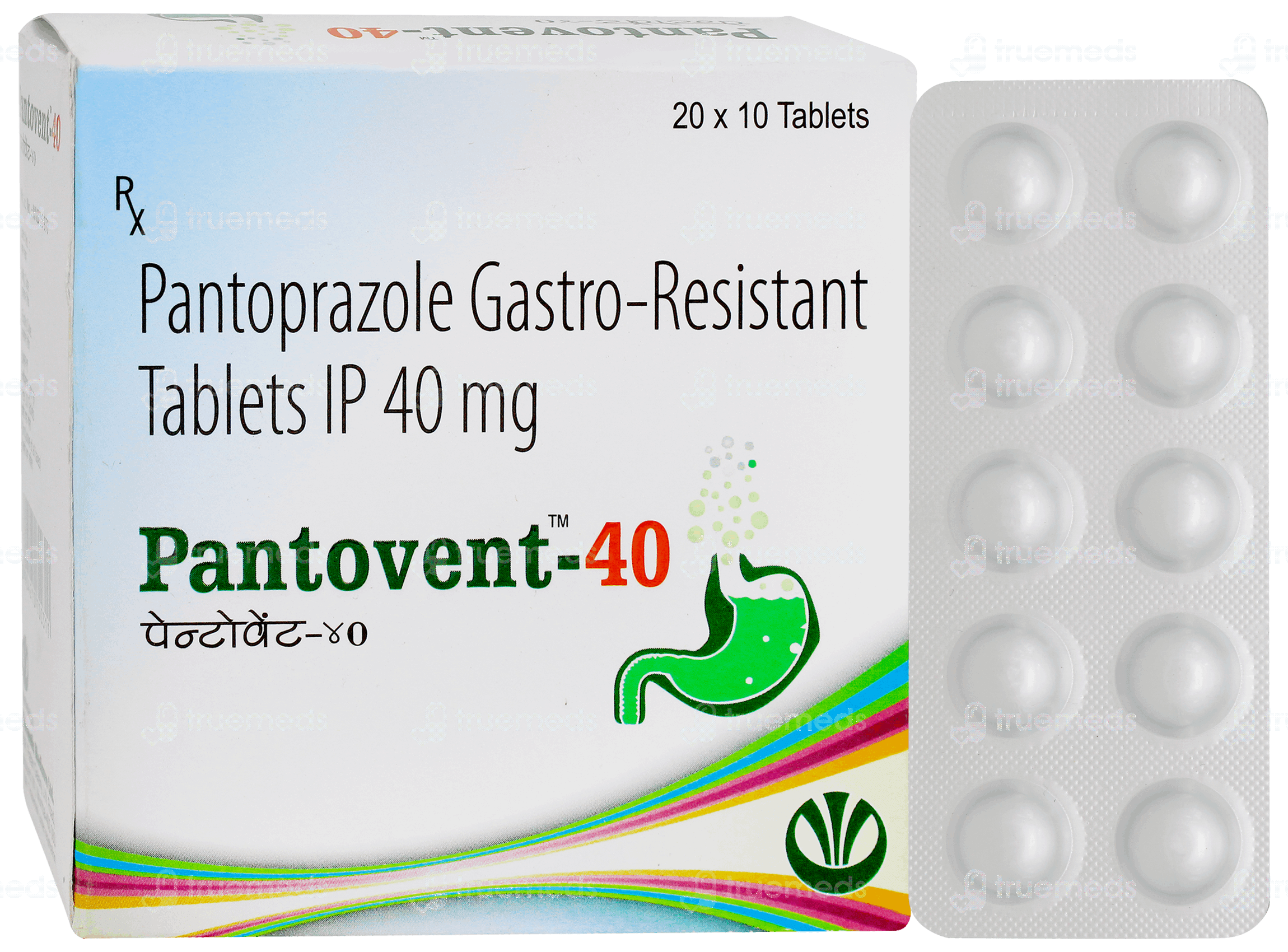 Pantovent 40 Tablet 10: Uses, Side Effects, Price & Substitutes