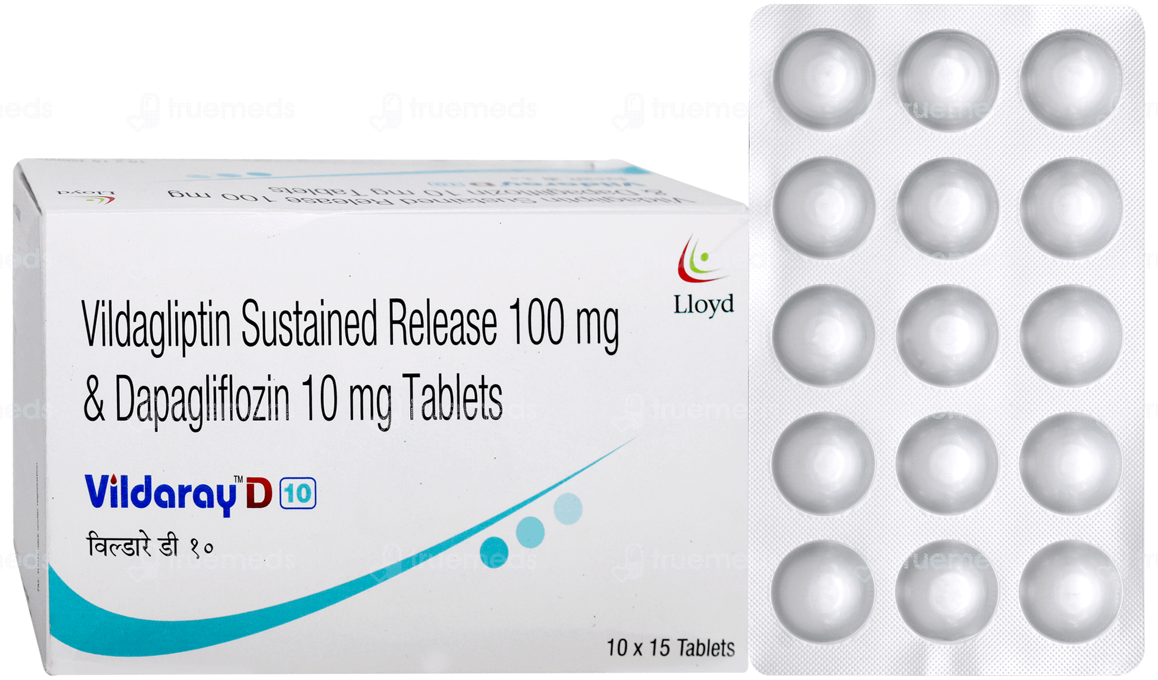 Vildaray D 10100 Mg Tablet Sr 15 - Uses, Side Effects, Dosage, Price ...