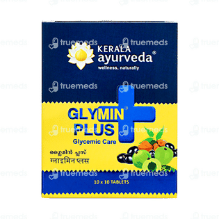 Kerala Ayurveda Glymin Plus Tablet 100 - Uses, Side Effects, Dosage ...