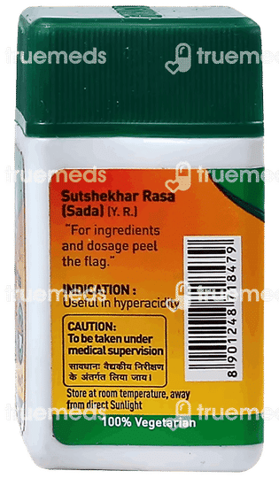 Zandu Sutshekhar Ras Tablet 40 - Uses, Side Effects, Dosage, Price ...