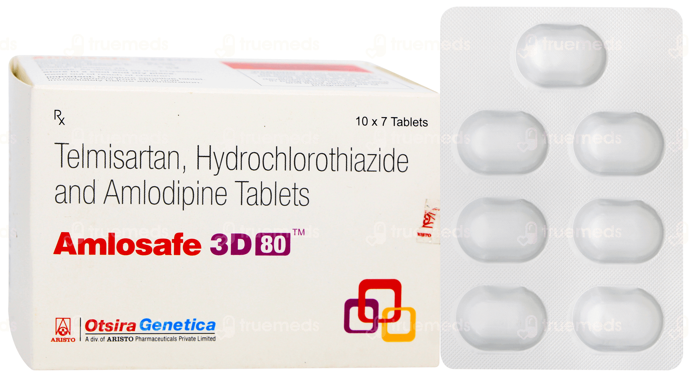 Amlosafe 3d 80 Tablet 7 - Uses, Side Effects, Dosage, Price | Truemeds