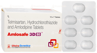Amlosafe 3d 80 Tablet 7 - Uses, Side Effects, Dosage, Price | Truemeds