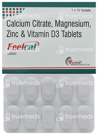 Feelcal Tablet 10 - Uses, Side Effects, Dosage, Price | Truemeds