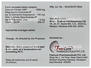 Feelcal Tablet 10 - Uses, Side Effects, Dosage, Price | Truemeds