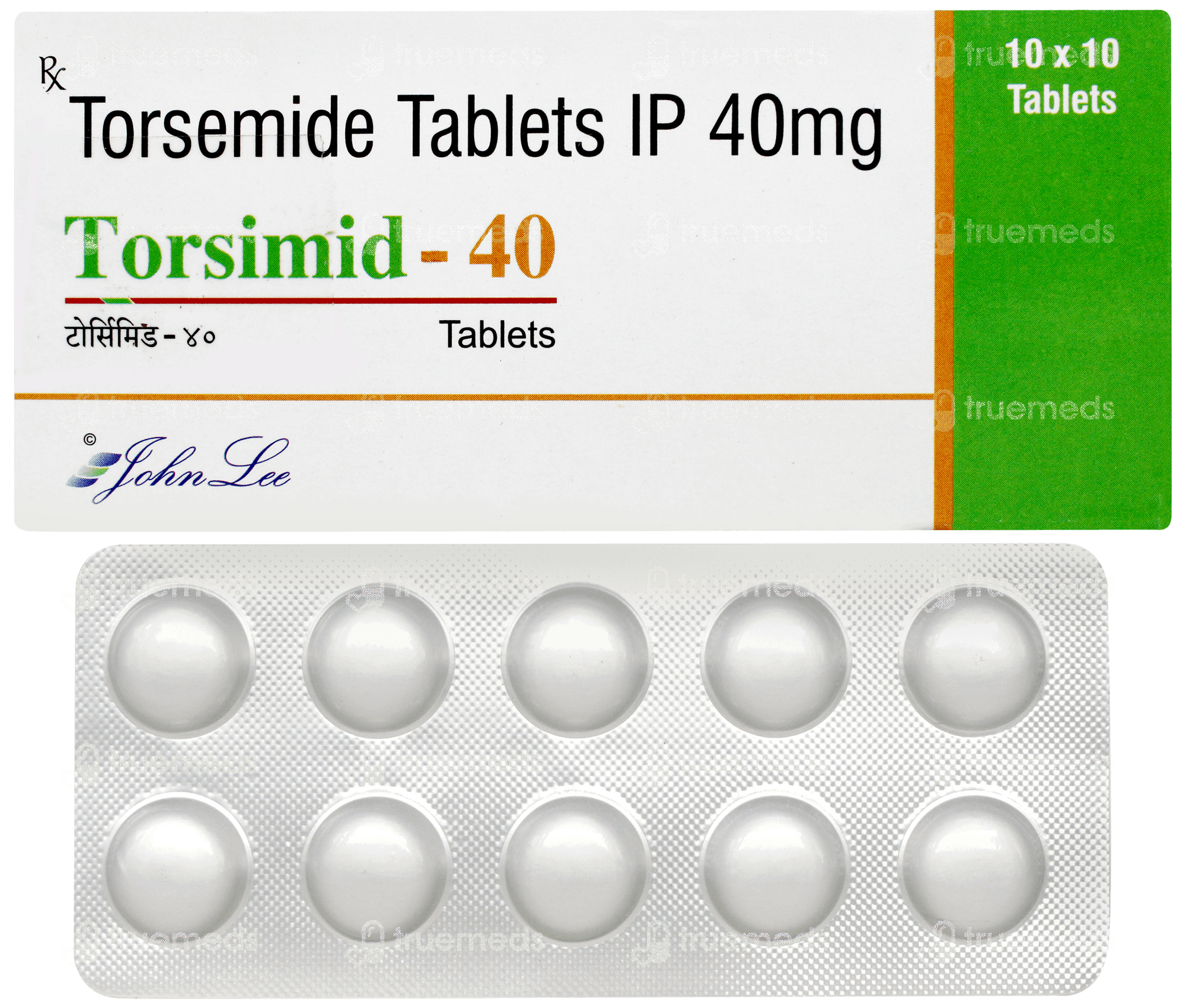 Torsimid 40 Mg Tablet 10 - Uses, Side Effects, Dosage, Price | Truemeds