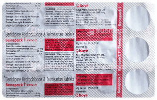 Benepack T Tablet 15 - Uses, Side Effects, Dosage, Price | Truemeds