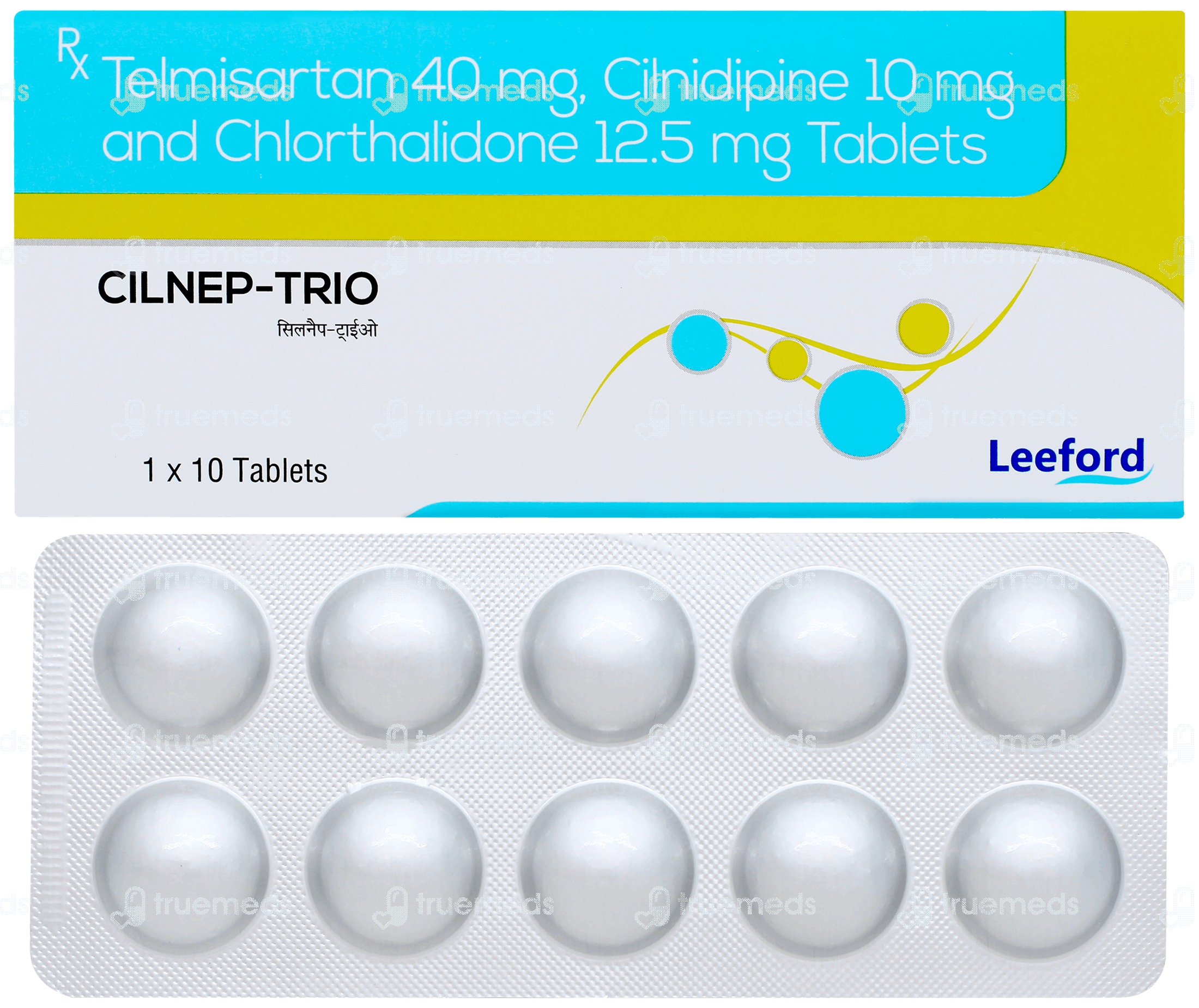 Cilnep Trio Tablet: Uses, Side Effects, Price & Substitutes