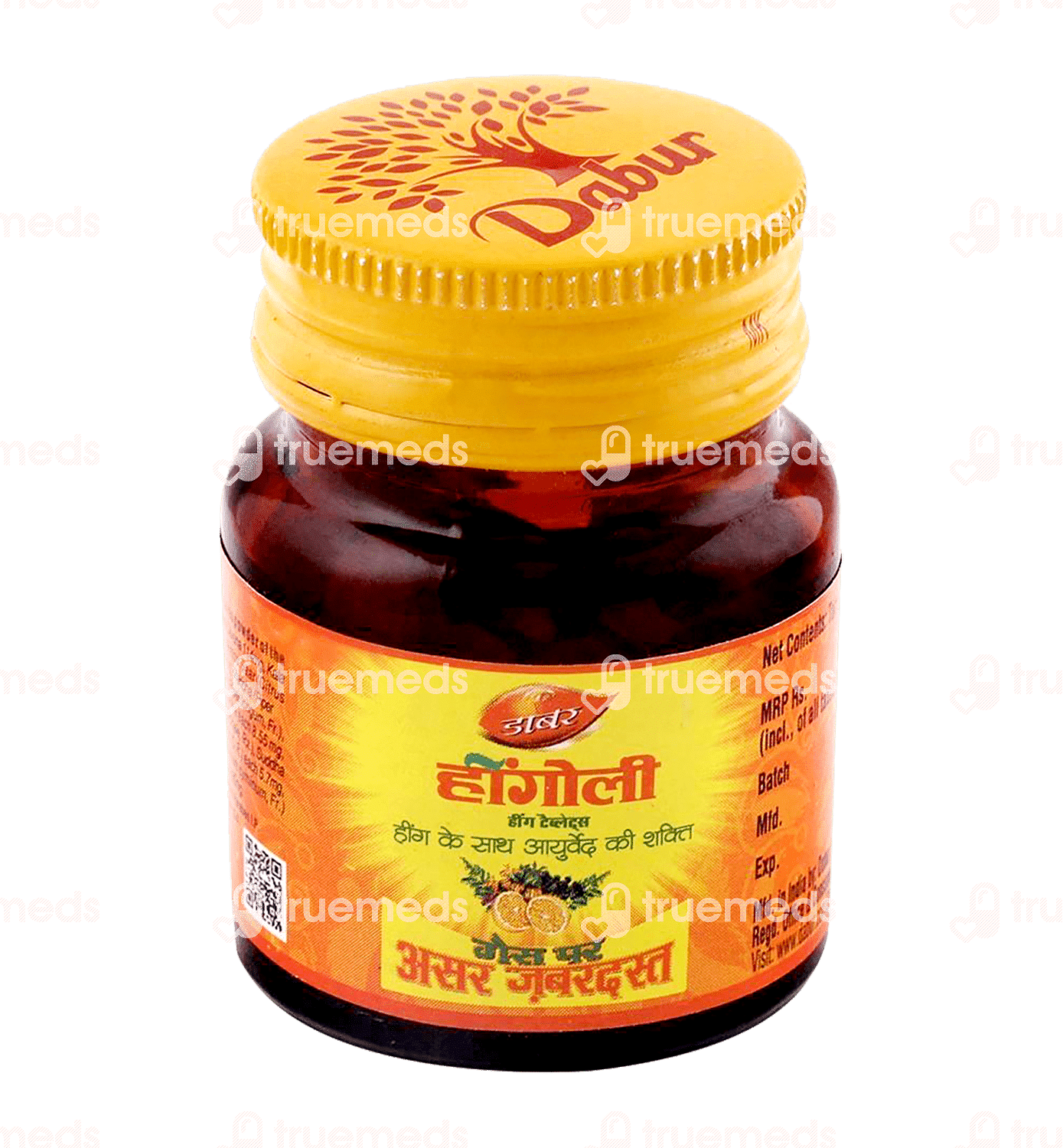 Dabur Hingoli Tablet 90 - Uses, Side Effects, Dosage, Price | Truemeds