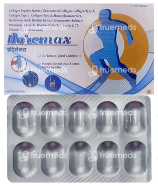 Doremax Tablet 10 - Uses, Side Effects, Dosage, Price | Truemeds