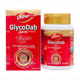 Dabur Glycodab Tablet 60 - Uses, Side Effects, Dosage, Price | Truemeds