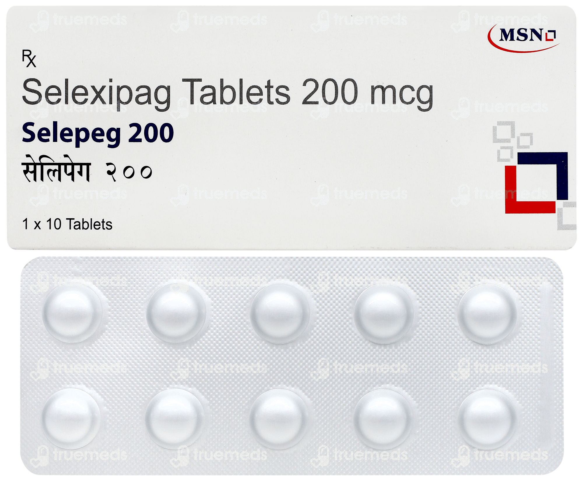 Selepeg 200 Mcg Tablet 10 - Uses, Side Effects, Dosage, Price | Truemeds